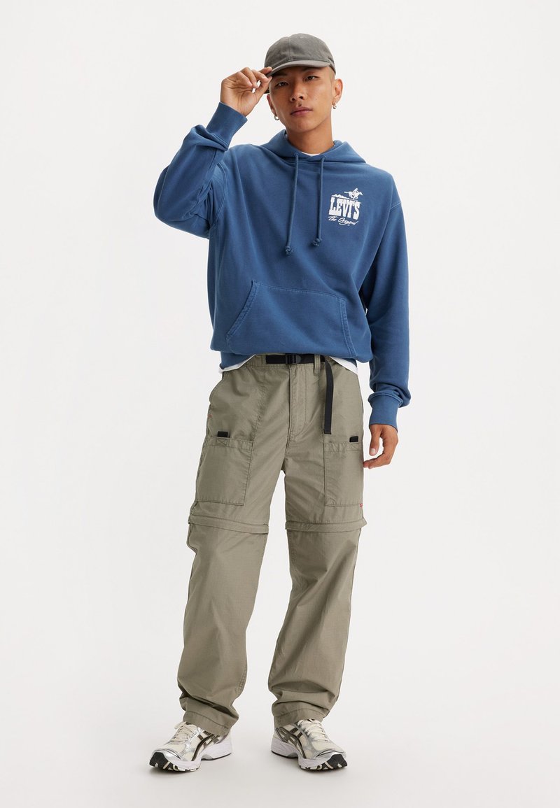 Levi's® UTILITY ZIP OFF PANT - Pantalon cargo - smokey olive/olive ...