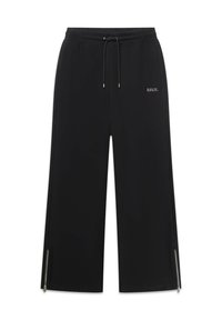 BALR. REGULAR STRAIGHT FIT - Tracksuit bottoms - jet black/black - Zalando