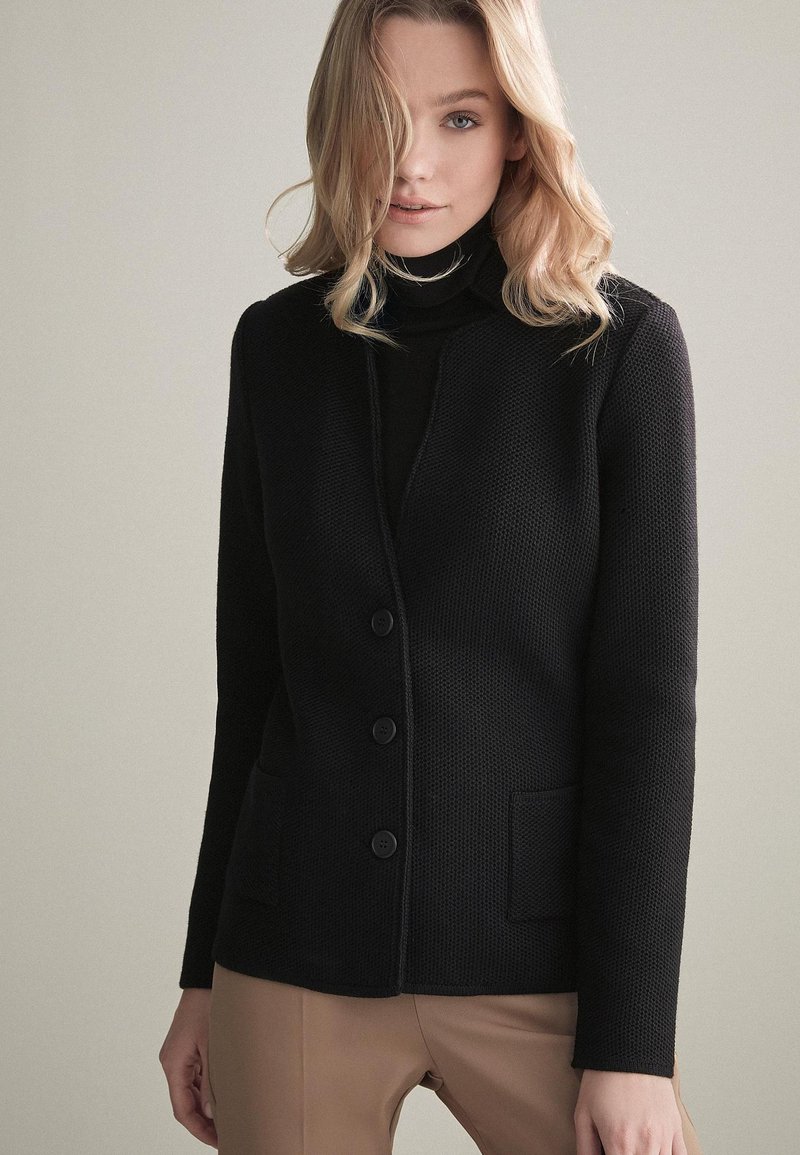 Falconeri SPECKLED - Gilet - black/noir - ZALANDO.FR