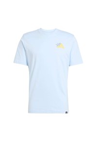 adidas Sportswear CHEESE - T-shirt con stampa - glow blue/blu - Zalando.it