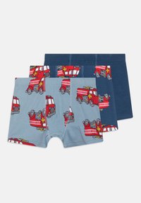 Lindex FIRETRUCKS 3 PACK - Pants - light dusty blue/blue - Zalando