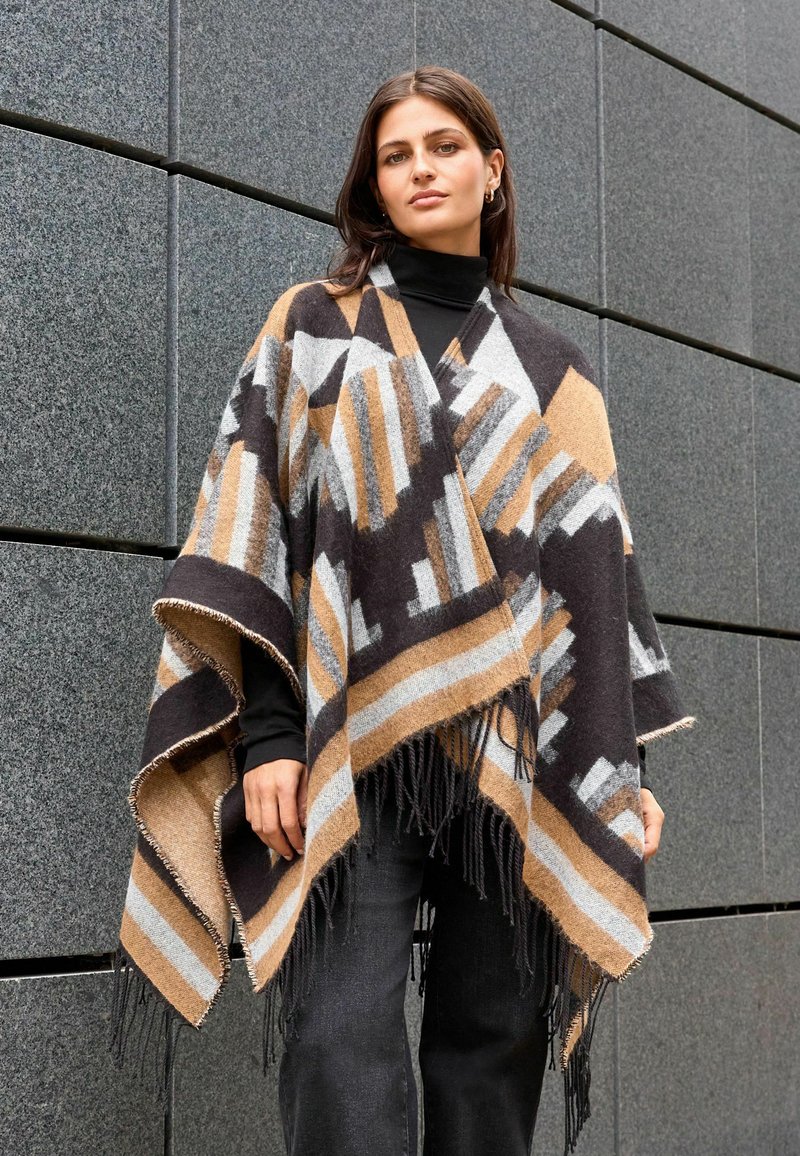 Next Cape - brown black/schwarz - Zalando.ch