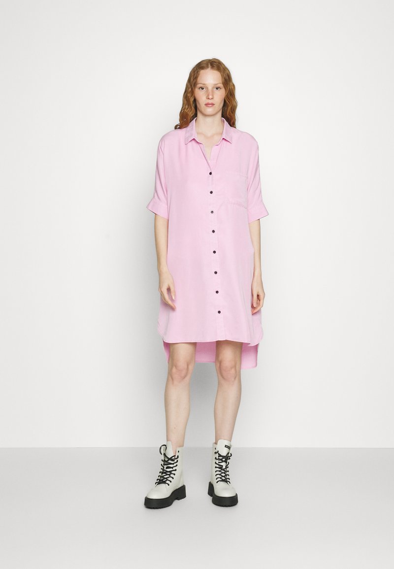 True Religion BOXY POWDER - Shirt dress - lilac - Zalando.co.uk