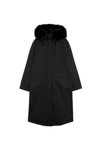 OYSHO FELLEX® AEROGEL 10K WATERPROOF LONG PADDED - Vinterfrakke - black ...