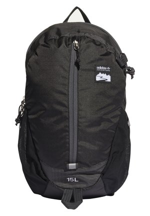 adidas Performance ESSENTIALS LINEAR - Rugzak - black/white/zwart ...