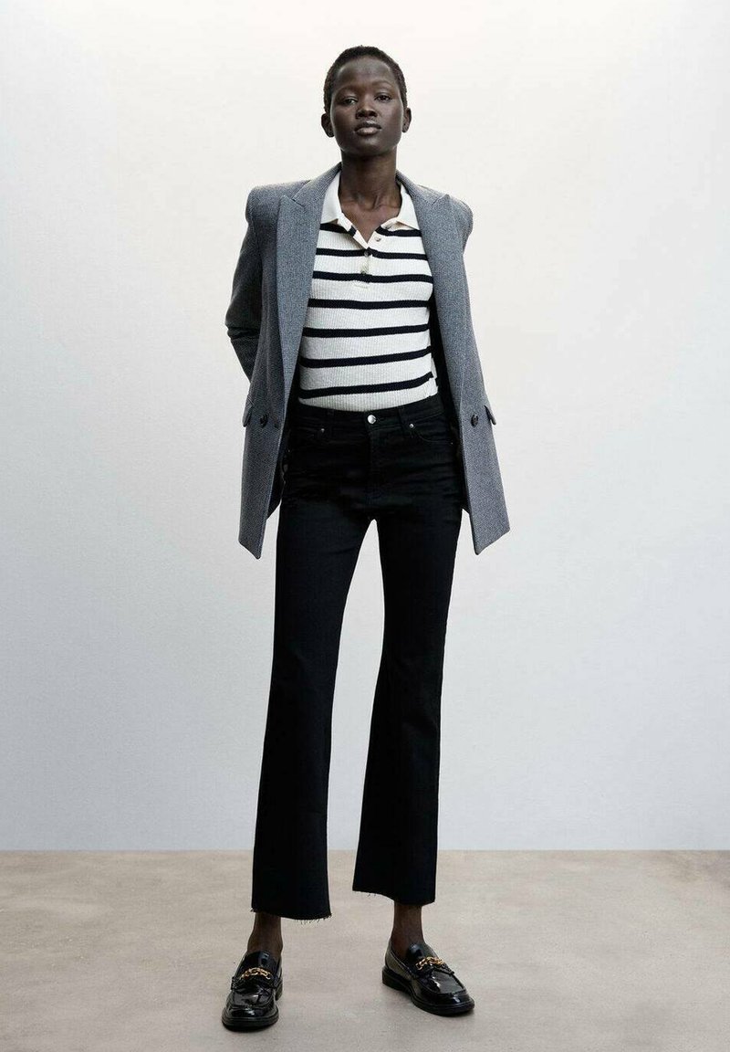 Mango SIENNA - Flared jeans - black denim - Zalando.dk