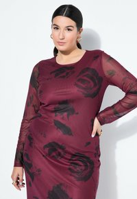 Studio Untold SLIM SHAPE, WITH MOTIF, LONG SLEEVE - Day dress ...