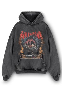 FAVELA ROSE - Sudadera - black washed/negro - Zalando.es