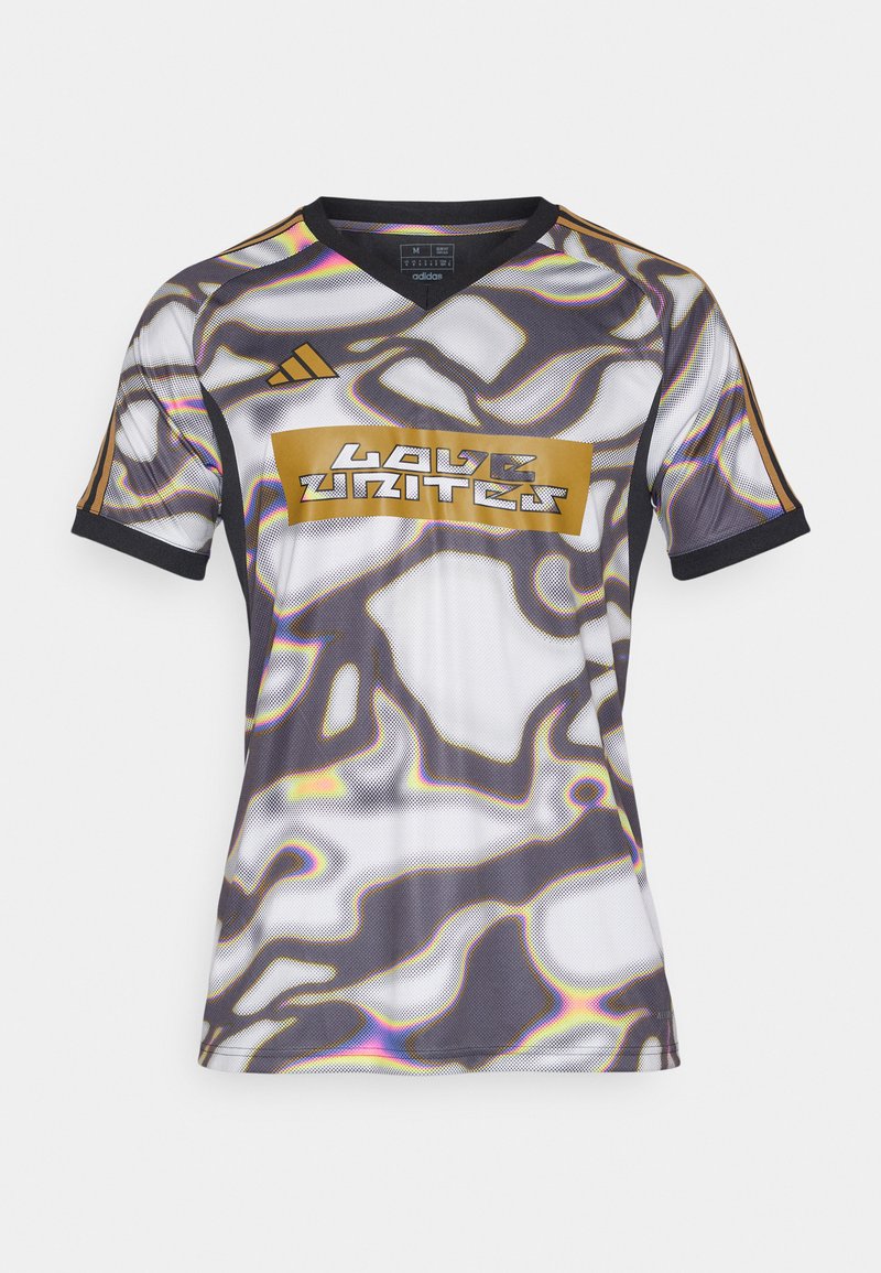 adidas Performance PRIDE JERSEY M - Camiseta deportiva - black/solar ...