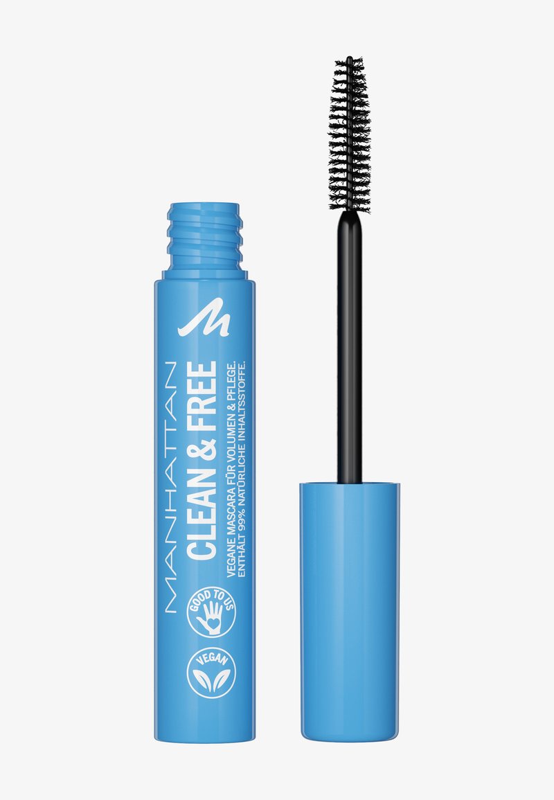 Manhattan Cosmetics MANHATTAN CLEAN & FREE MASCARA - Mascara - black ...