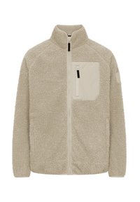 Derbe KUSCHELBY POCKET - Fleecejacke - cobblestone/beige - Zalando