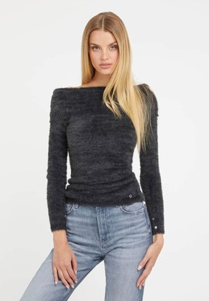 Cache Cache MIT BARDOT-AUSSCHNITT - Jersey de punto - noir/negro ...