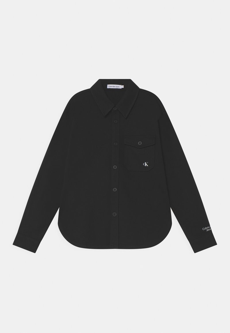 Calvin Klein Jeans Punto Over Hemd Black Schwarz Zalando Ch