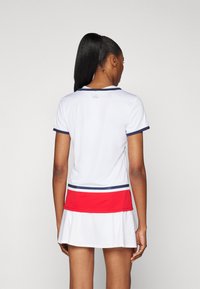 Fila ELISABETH - Sport T-shirt - white/red/wit - Zalando.nl