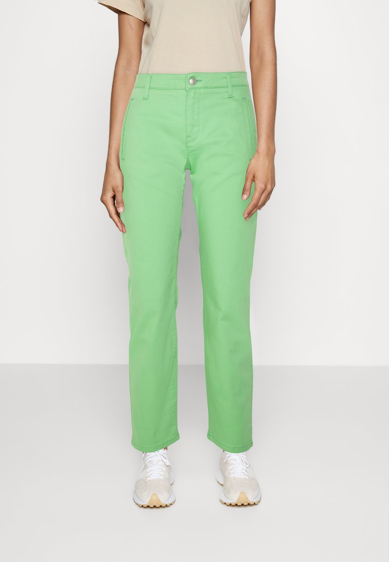 Selected Femme SLFMARINA PANTS - Chinos - absinthe green/green - Zalando.ie