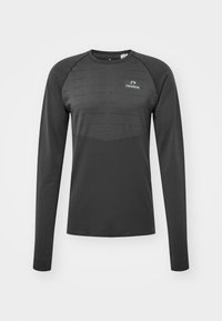 Newline PACE LS SEAMLESS - Longsleeve - beluga/donkergroen - Zalando.be
