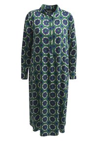 MILANO ITALY WITH COLLAR HALF PLACKET AND 1/1 SLEEV - Blusenkleid - mid ...