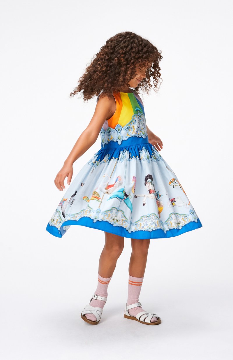 Molo CAISI - Cocktail dress / Party dress - sea carousel/light blue ...