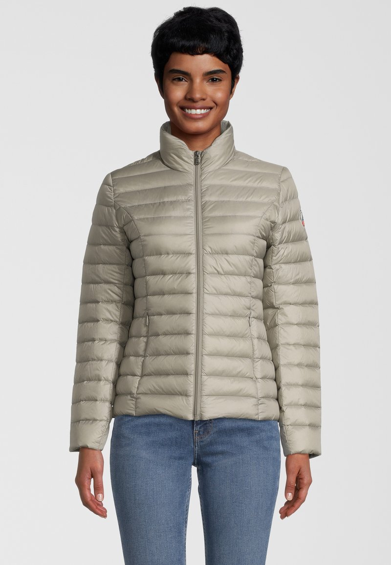 JOTT CHA - Down jacket - sauge/bordeaux - Zalando.de