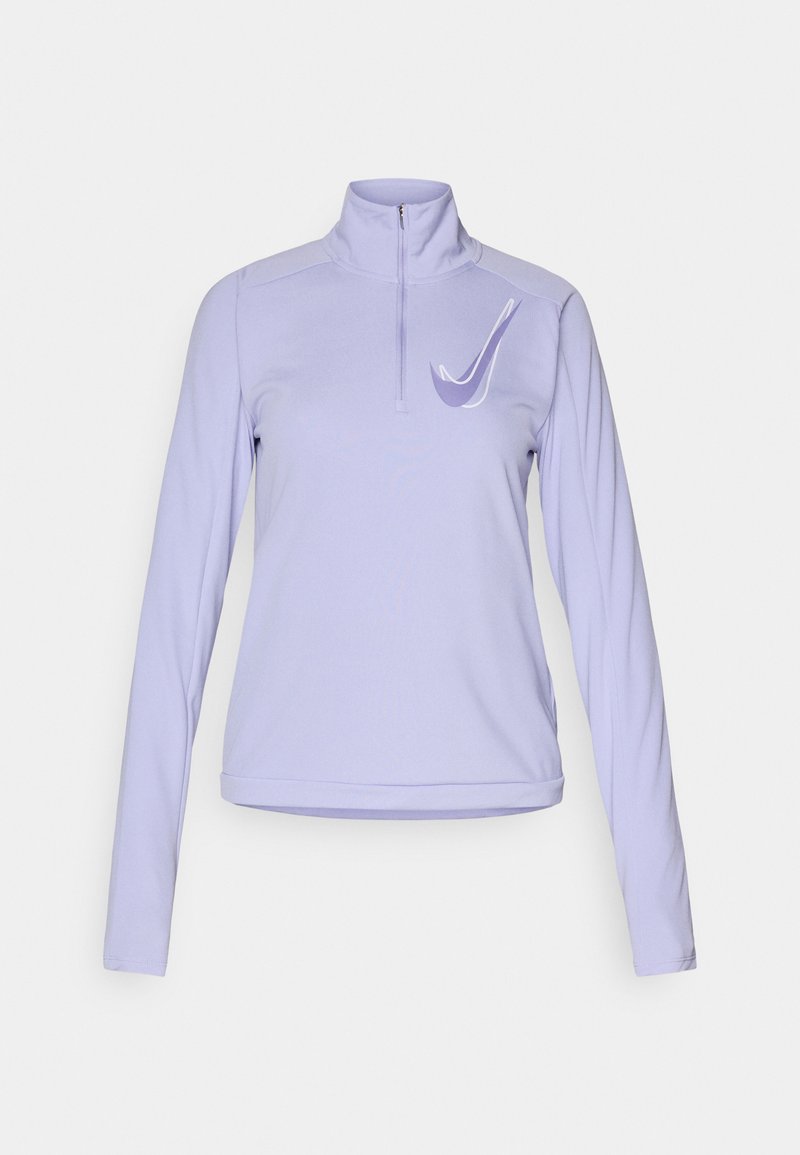 Nike Performance W NK SWSH HBR HZ MID - Long sleeved top - lilac ice ...
