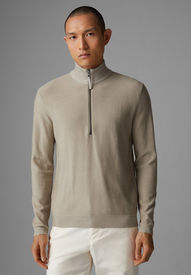 Bogner TROYER PATRYK - Pullover - beige/beige chiné - ZALANDO.FR