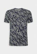 Guess ELEAZAR TEE - Print T-shirt - smart blue/blue - Zalando.de