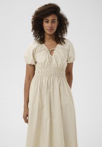 Part Two BODILLAPW DRESS - Day dress - french oak/beige - Zalando.ie