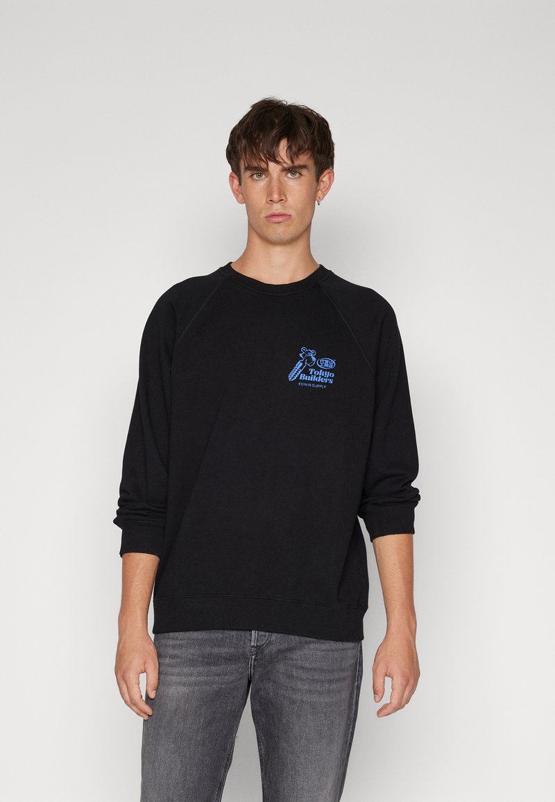 Edwin TOKYO BUILDER - Mikina - black/černá - Zalando.cz
