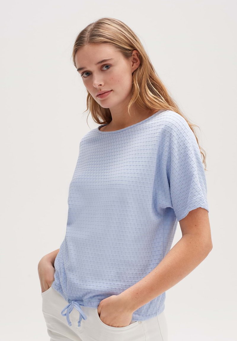 Opus SARONJI - T-Shirt basic - preppy blue/blau - Zalando.de