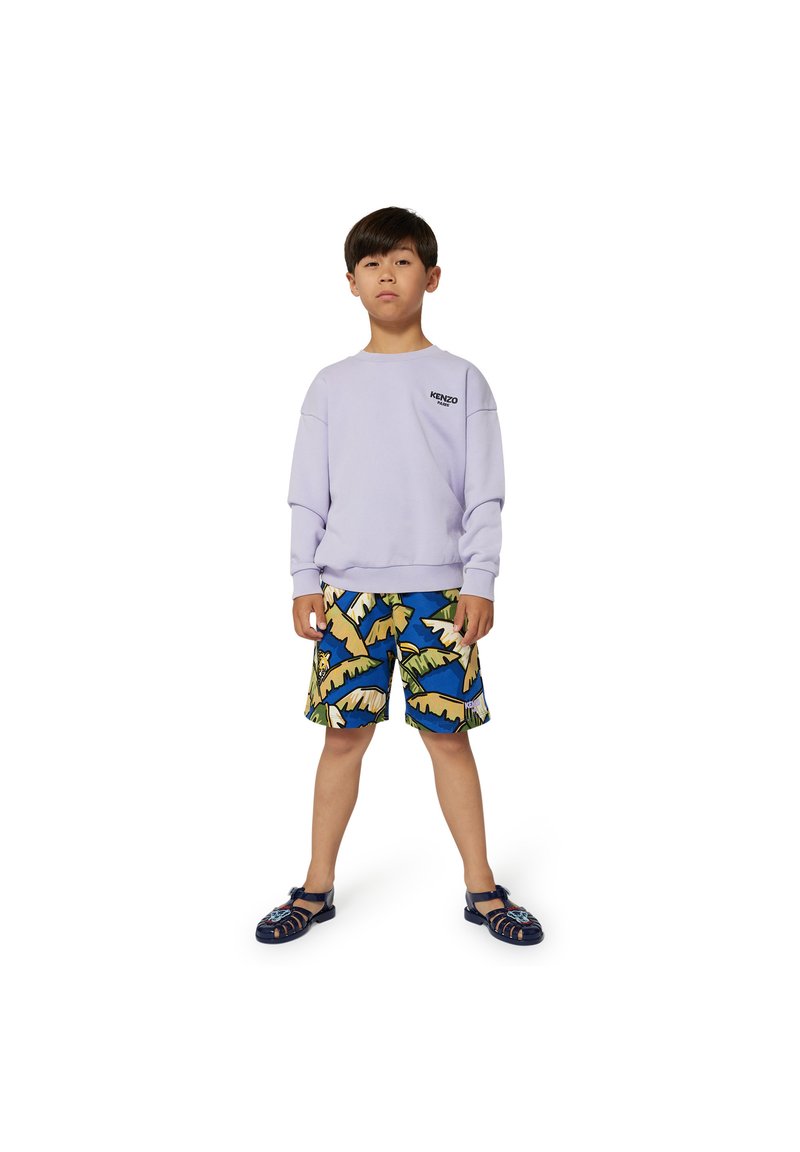 KENZO kids Pantalon de survêtement - wave blue/bleu - ZALANDO.FR