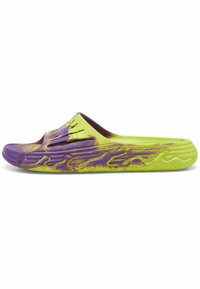 Puma MB.03 - Mules - safety yellow purple glimmer/yellow - Zalando