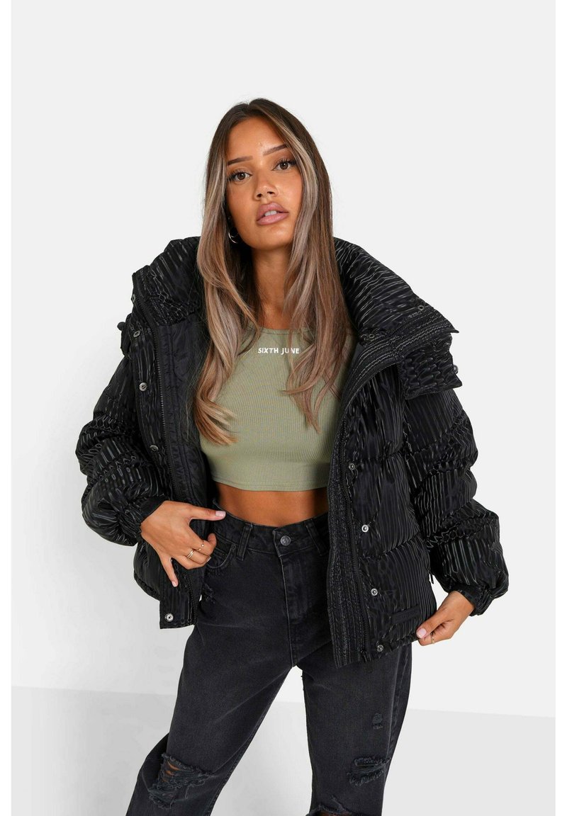 Sixth June IRIDESCENT - Winterjas - black/zwart - Zalando.nl