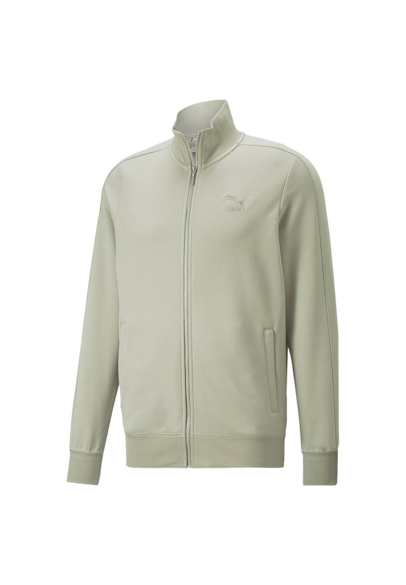 Puma HERREN - Sweatjacke - beige - Zalando.ch