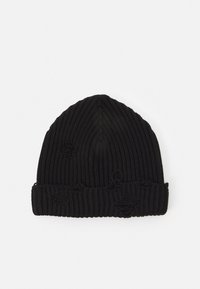 MM6 Maison Margiela BEANIE - Beanie - black - Zalando.ie