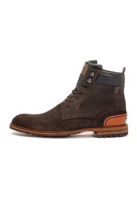 Floris van Bommel CREPI - Schnürstiefelette - darkbrown/dunkelbraun ...