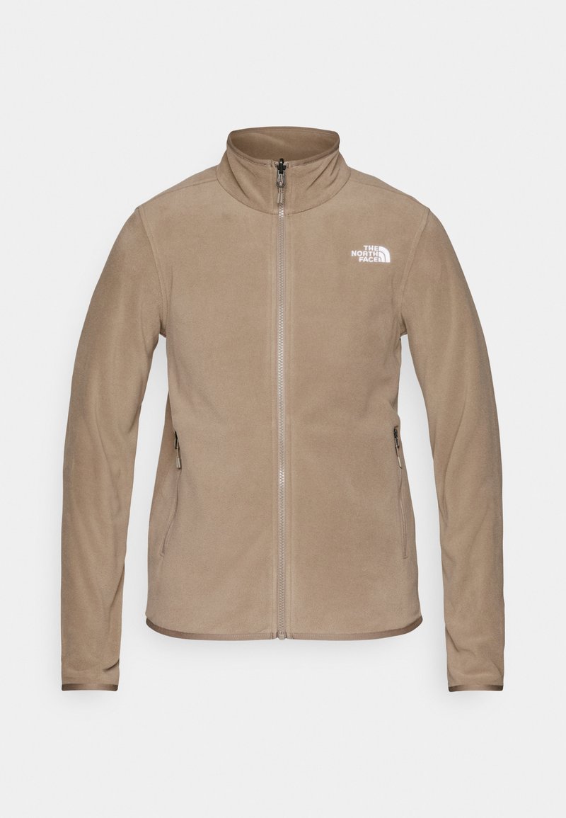 The North Face GLACIER JACKET - Fleecejakke - mocha brown/lysebrun ...