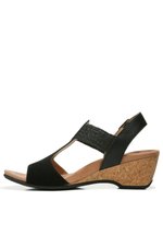 VIONIC KAYTIE - Wedge sandals - black - Zalando