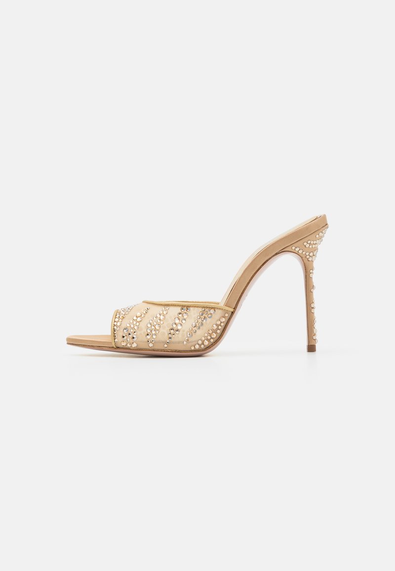 GEDEBE ARYA MULE - Mules à talons - nude/golden shadow/doré - ZALANDO.FR