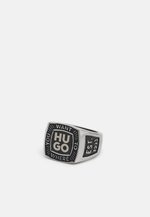 HUGO SIGNET - Ring - silver-coloured - Zalando.co.uk