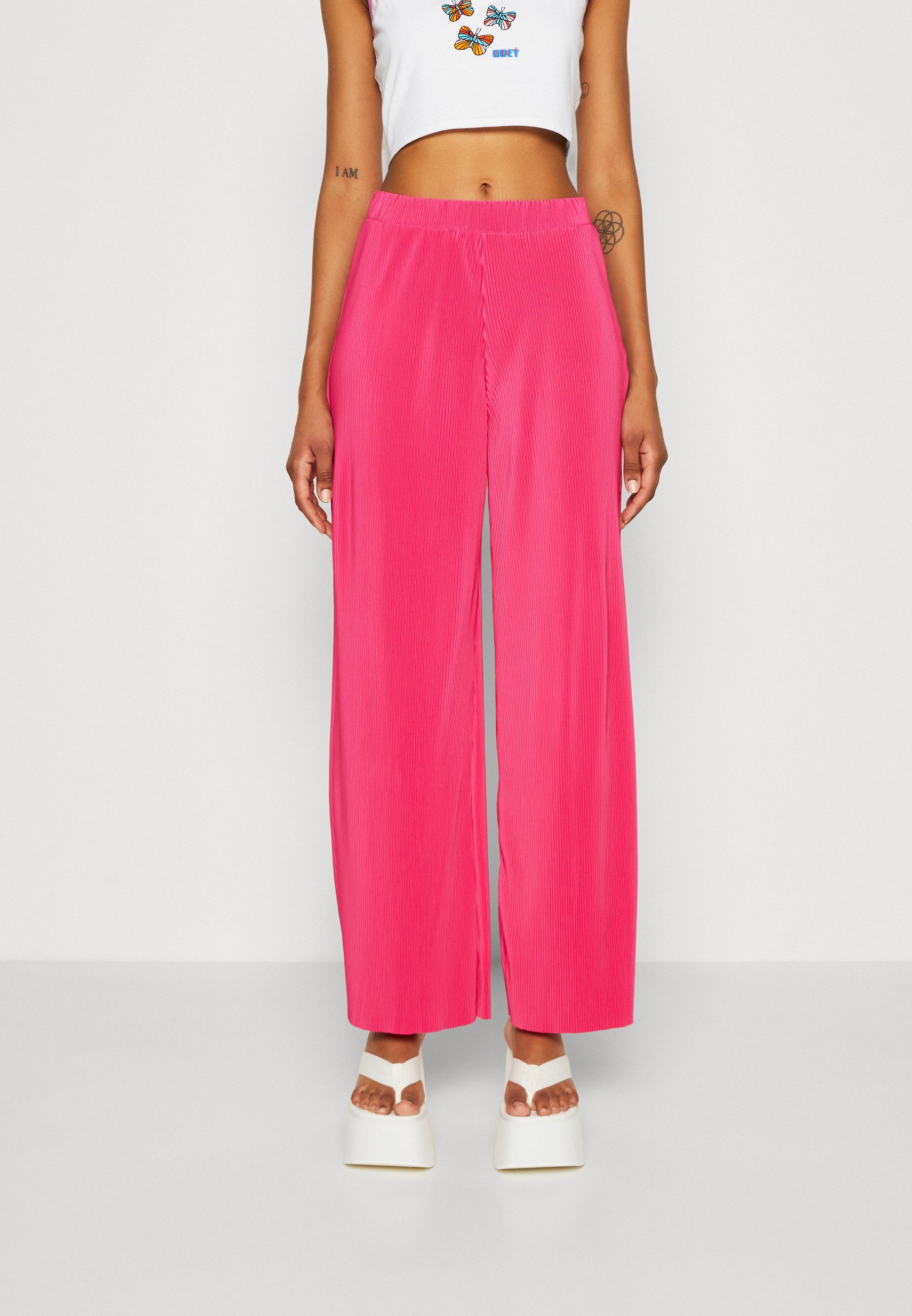 Even Odd Housut Pink pinkki Zalando fi Even Odd Housut Pink pinkki Zalando fi