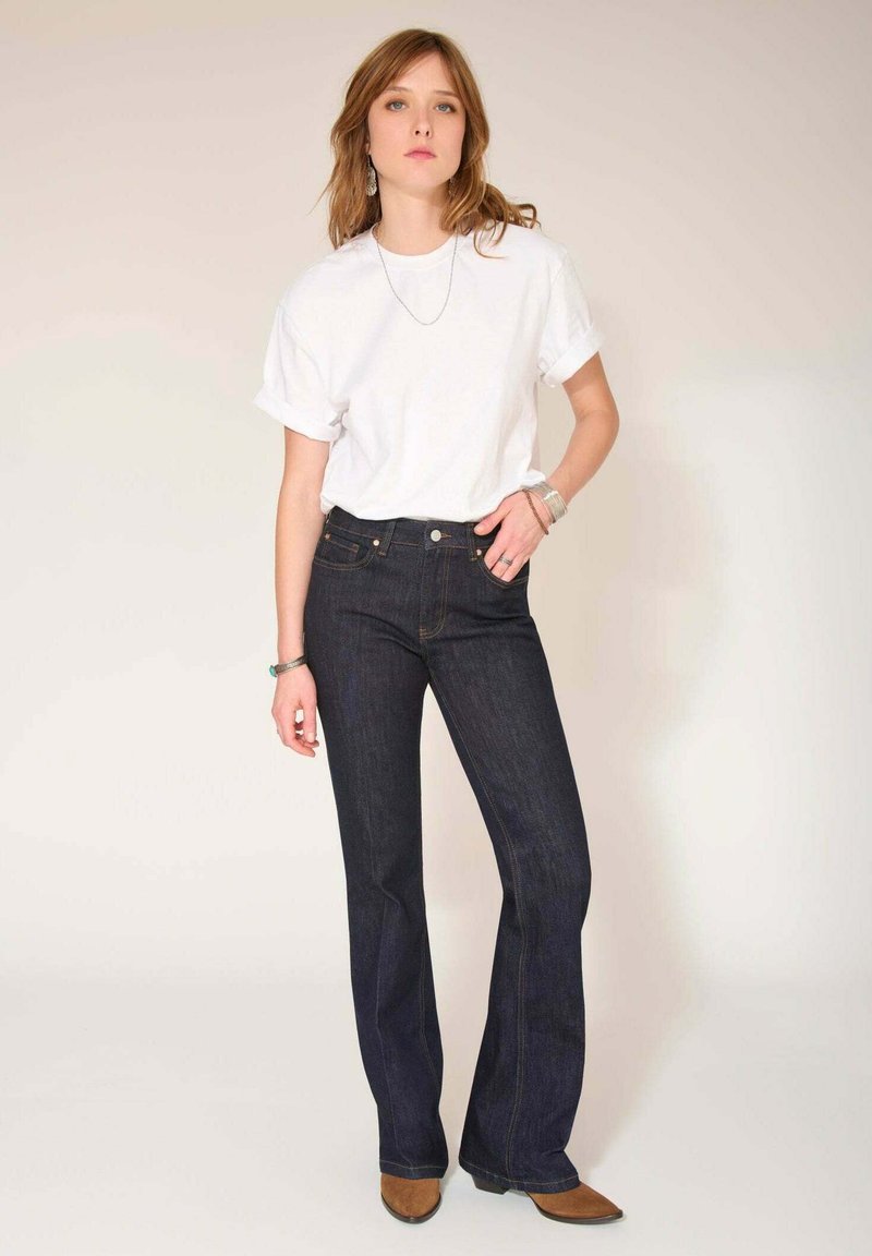 MKT Studio THE HARLEY WILSON - Jean slim - bleu marine - ZALANDO.FR