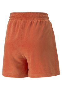 Puma CLASSICS - Shorts - chili powder/naranja - Zalando.es