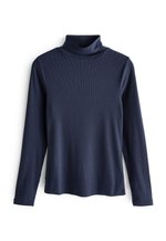 Next ROLL NECK STANDARD - Stickad tröja - blue/blå - Zalando.se