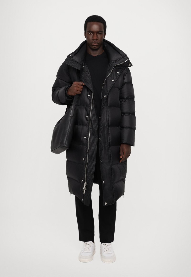 Michael Kors CHUNKY ZIP PUFFER UNISEX - Down coat - black - Zalando.co.uk