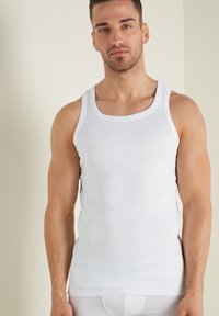 Tezenis RIBBED - Unterhemd/-shirt - bianco/weiß - Zalando.ch