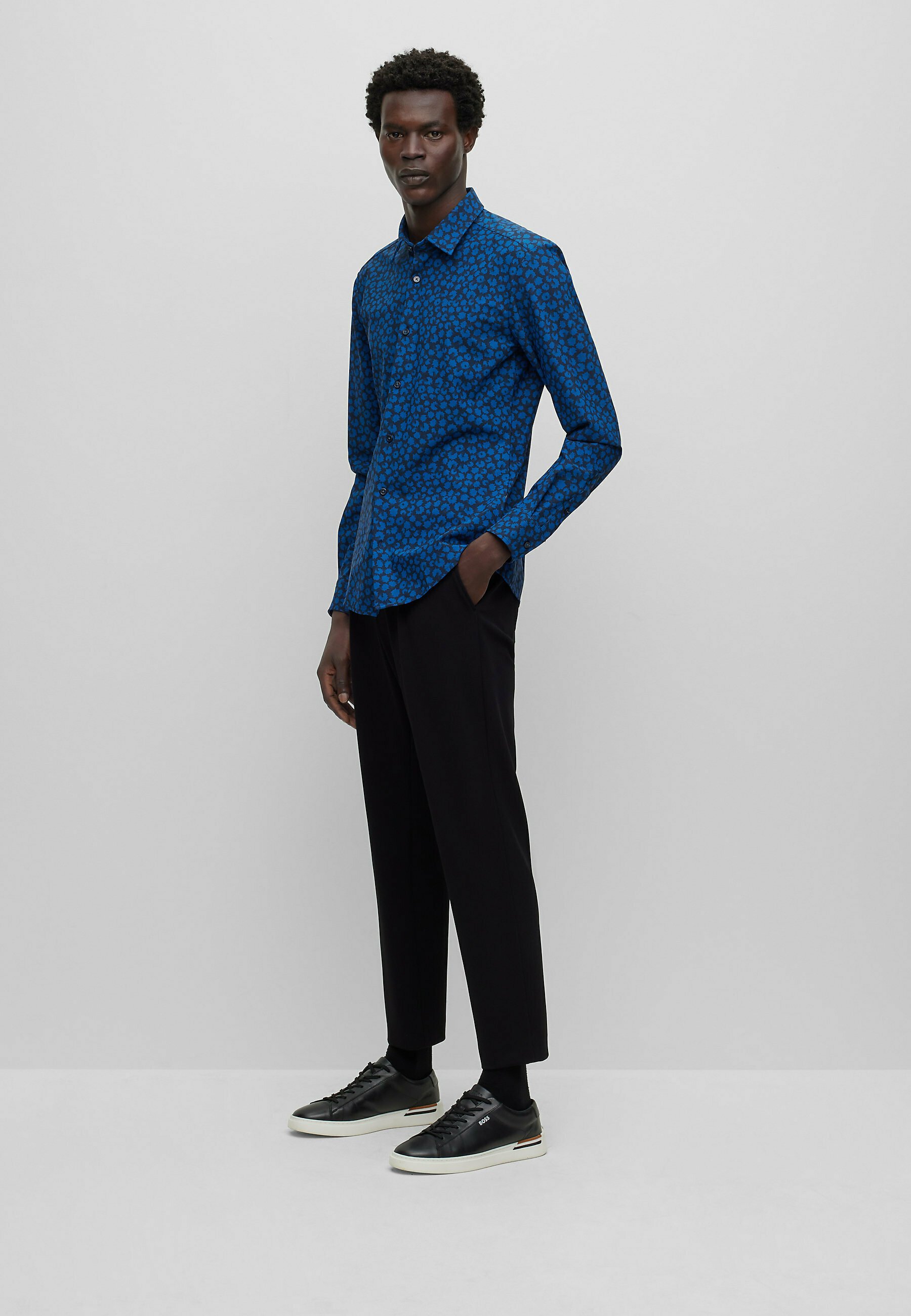 BOSS CLINT TENN LT - Sneaker low - black one/schwarz - Zalando.ch