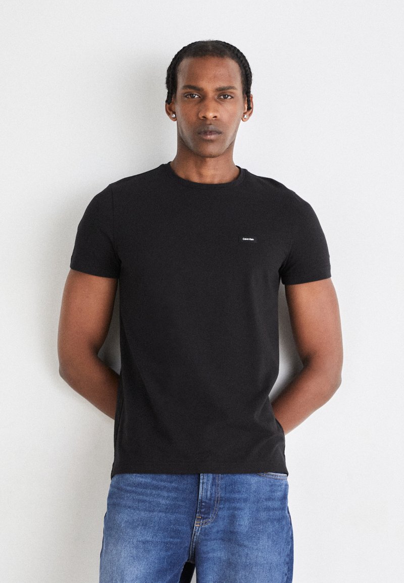 Calvin Klein T-shirts basic - black/sort - Zalando.dk
