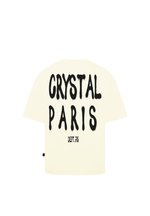 CRYSTAL PARIS SPRAY - T-Shirt print - coconut/offwhite - Zalando.de