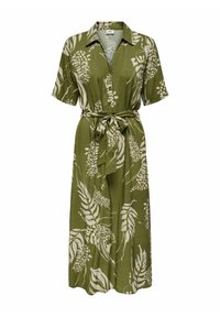 JDY JDYSTAR MIDI - Robe chemise - avocado/vert chiné - ZALANDO.FR