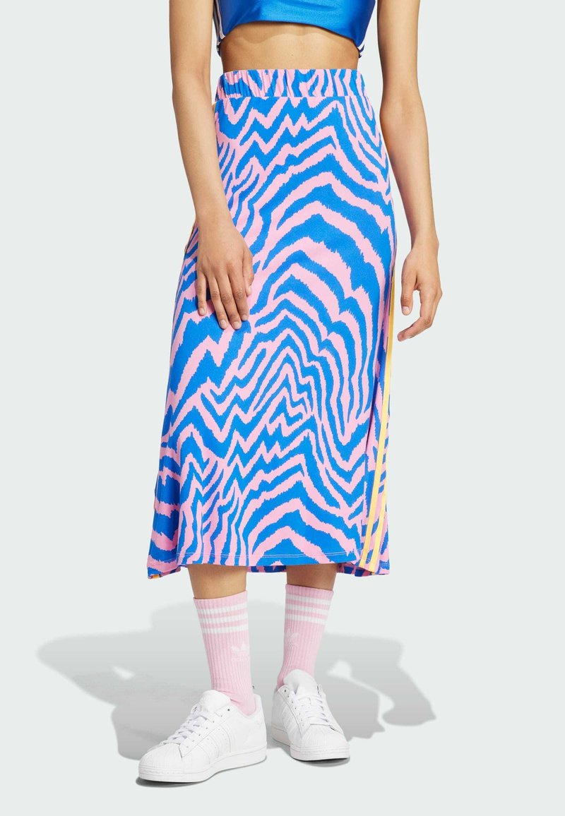adidas Originals ADIDAS FARM RIO 3-STRIPES MAXI - A-lijn rok - true ...